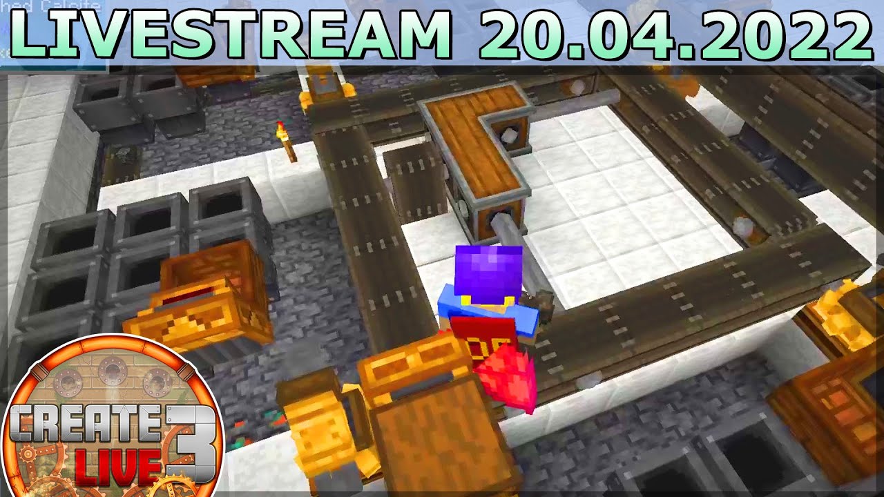 Neue Modpackversion! Minecraft Create Live 3! - YouTube