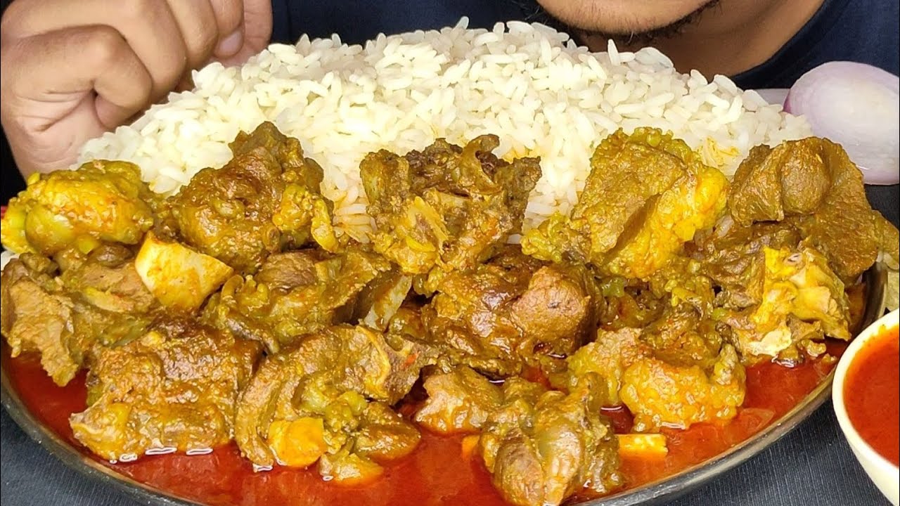 mutton eating challenge mutton eating asmr mutton eating show mutton ...