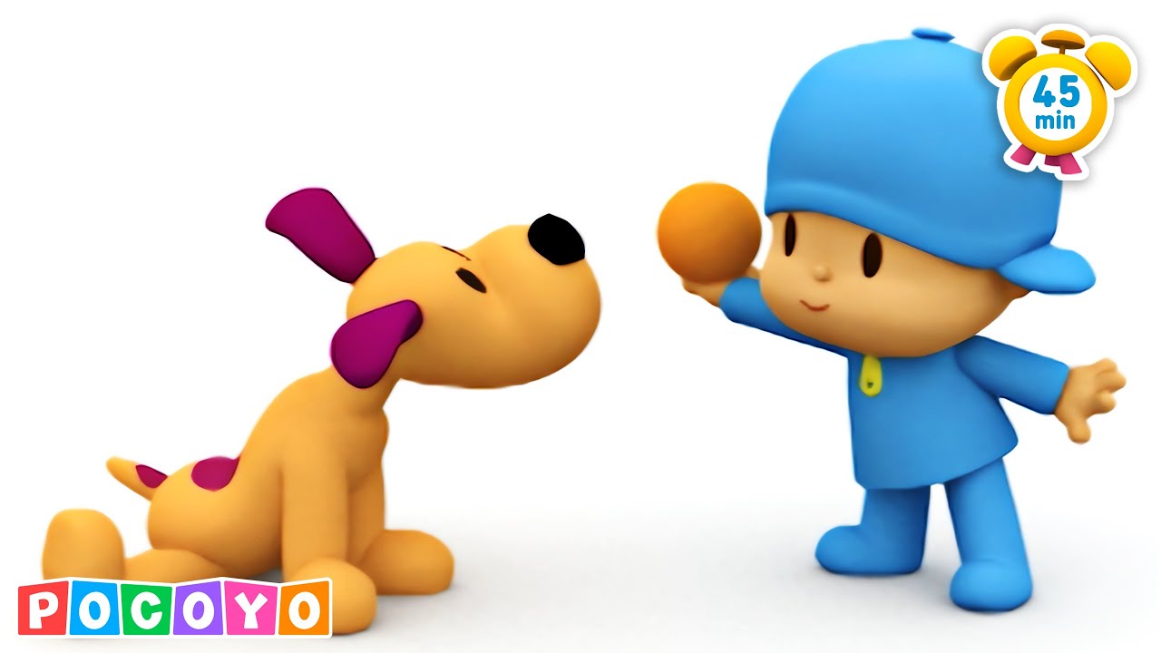 Pocoyo 🐕 قناة العربية - القناة الرسمية - فيديوهات حيوانات للأطفال! [45 ...