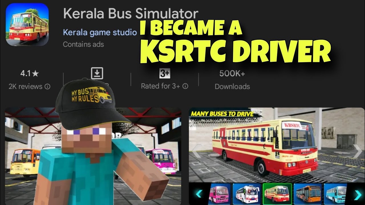 I Became a KSRTC DRIVER | AM Gamerzzzzz | - YouTube