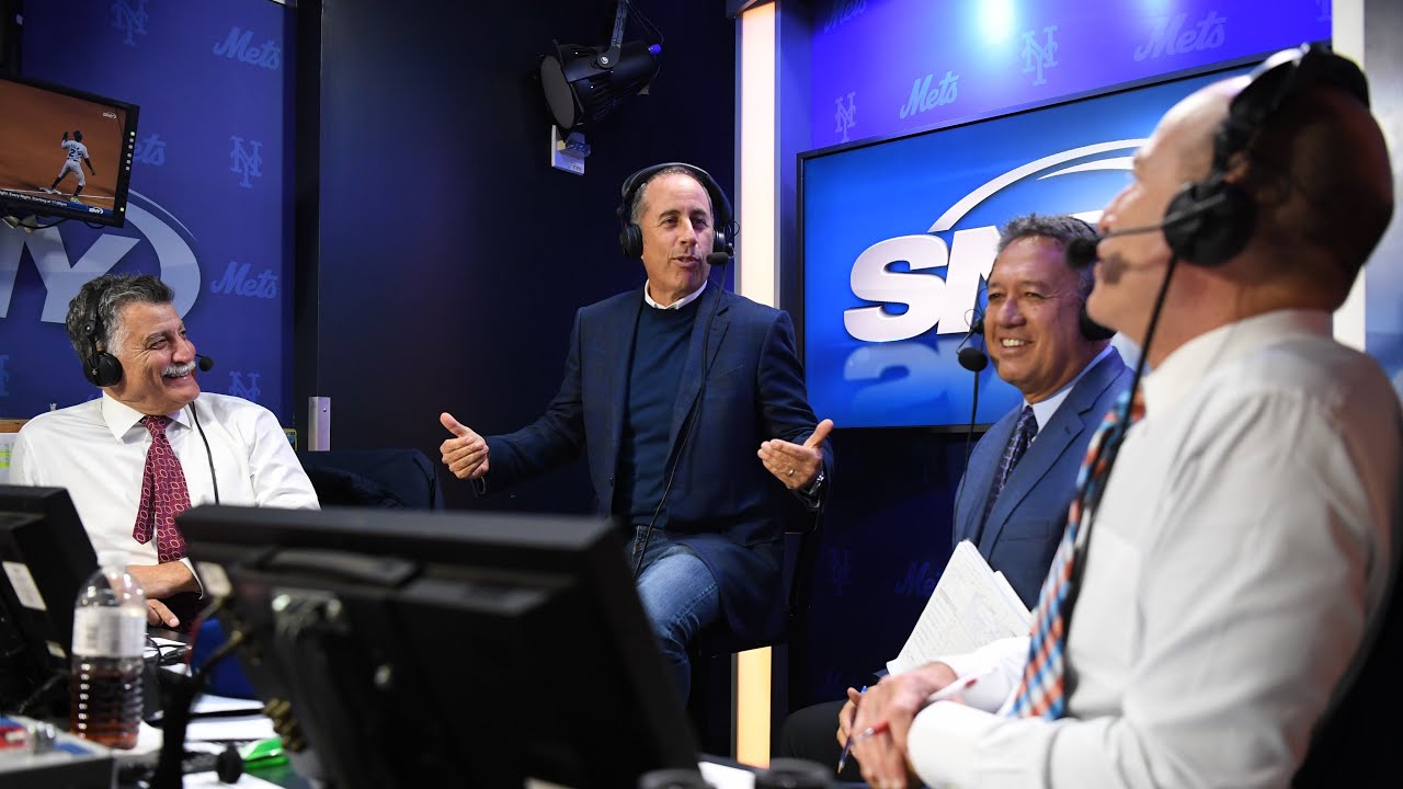 Seinfeld Joins the Mets Booth - YouTube