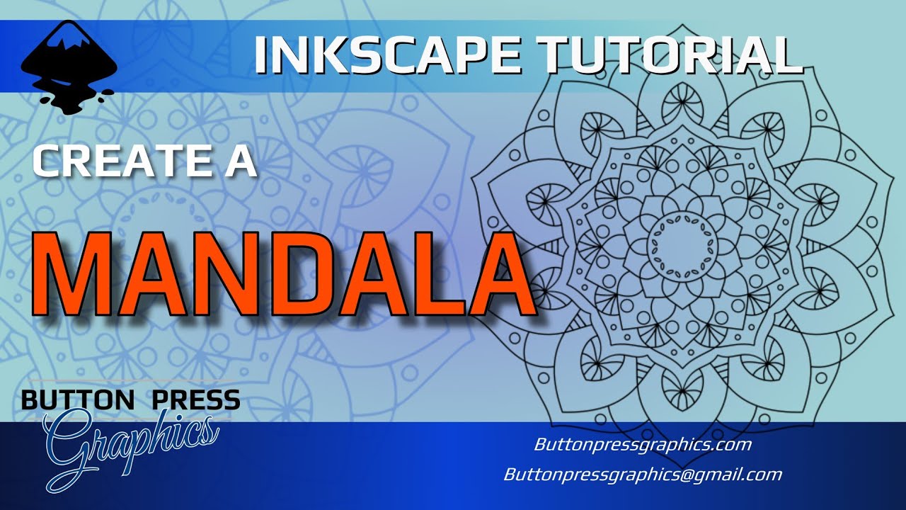 How To Create A MANDALA In INKSCAPE 1.3.2 - YouTube