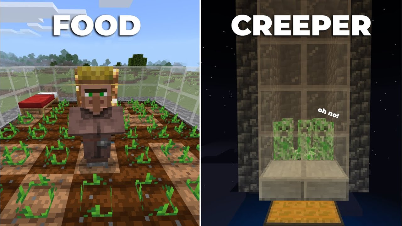 Top 5 Starter Farms For Beginners in Minecraft Bedrock 1.20 - YouTube