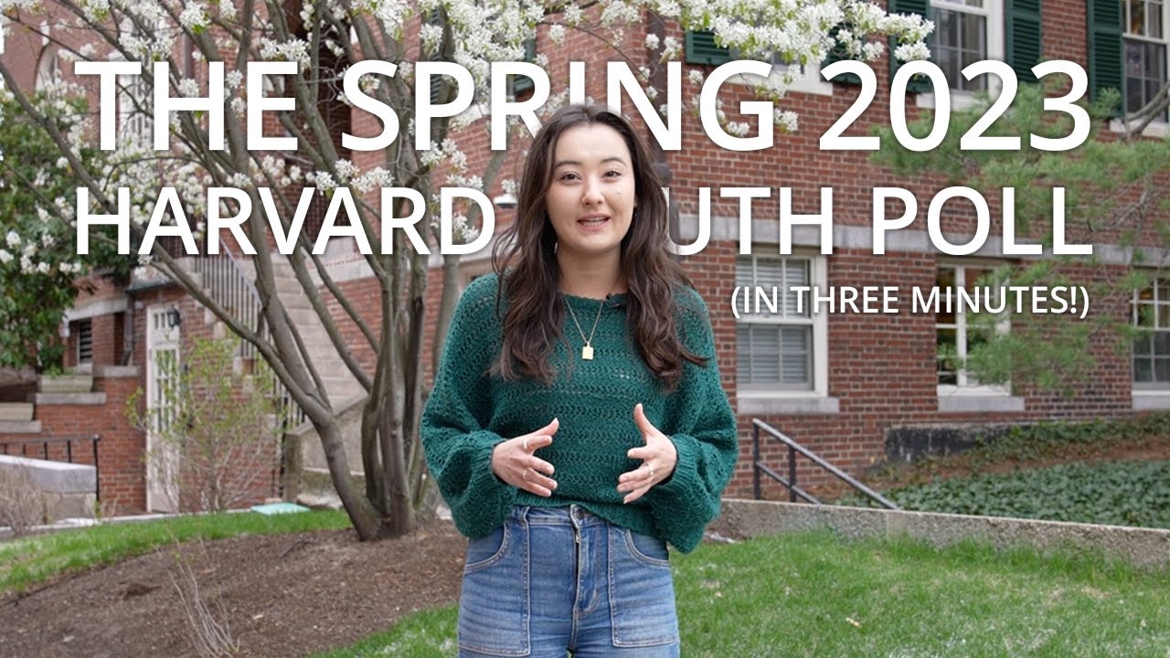 The Spring 2023 Harvard Youth Poll (in 3 Minutes!) - YouTube