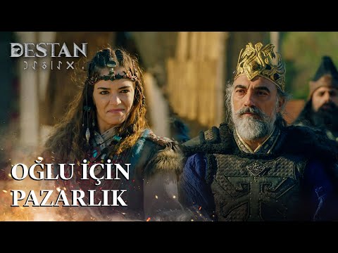Çolpan Hatun ve Alpagu Han arasındaki pazarlık - Destan 7. Bölüm Arşiv Sahneler