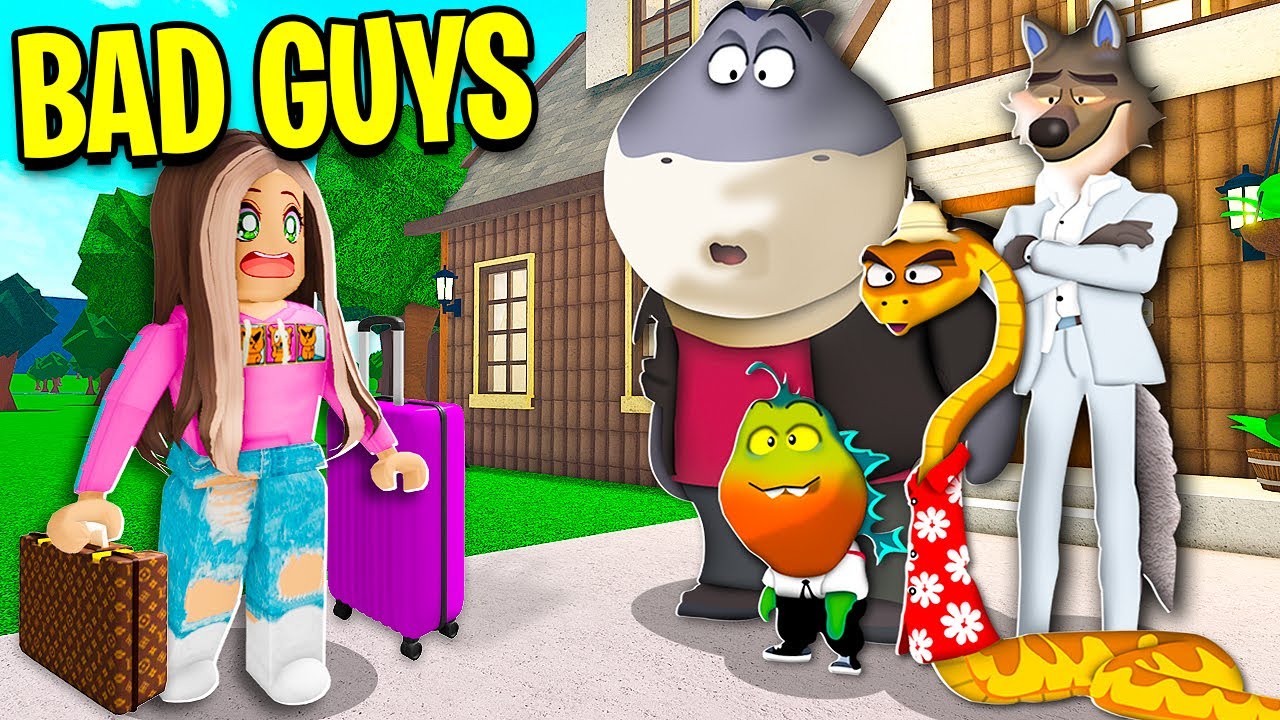 Adopted By The BAD GUYS In Roblox! - YouTube