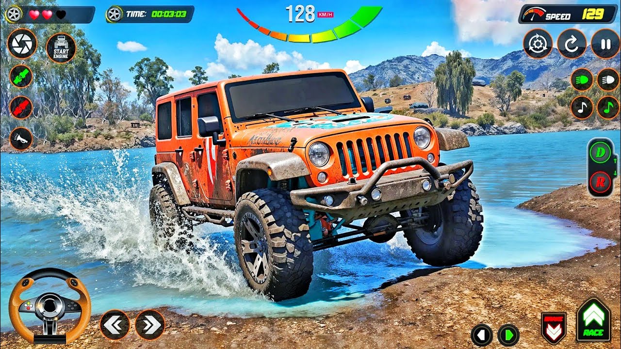 Jeep Simulator Offroad Driving 3D 🚙🔥 | Extreme Offroad Adventure ...