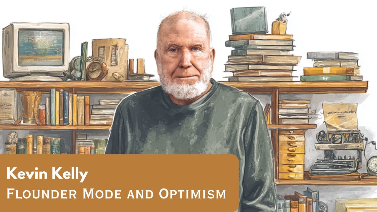 Kevin Kelly on 'Flounder Mode' and Optimism - YouTube