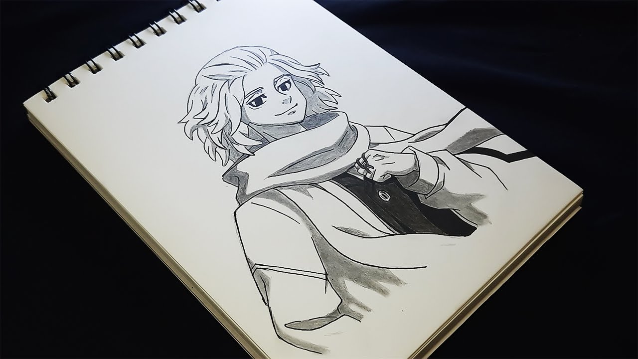 Pencil Sketch of MIKEY (Manjiro Sano) from Tokyo Revengers | Drawing ...