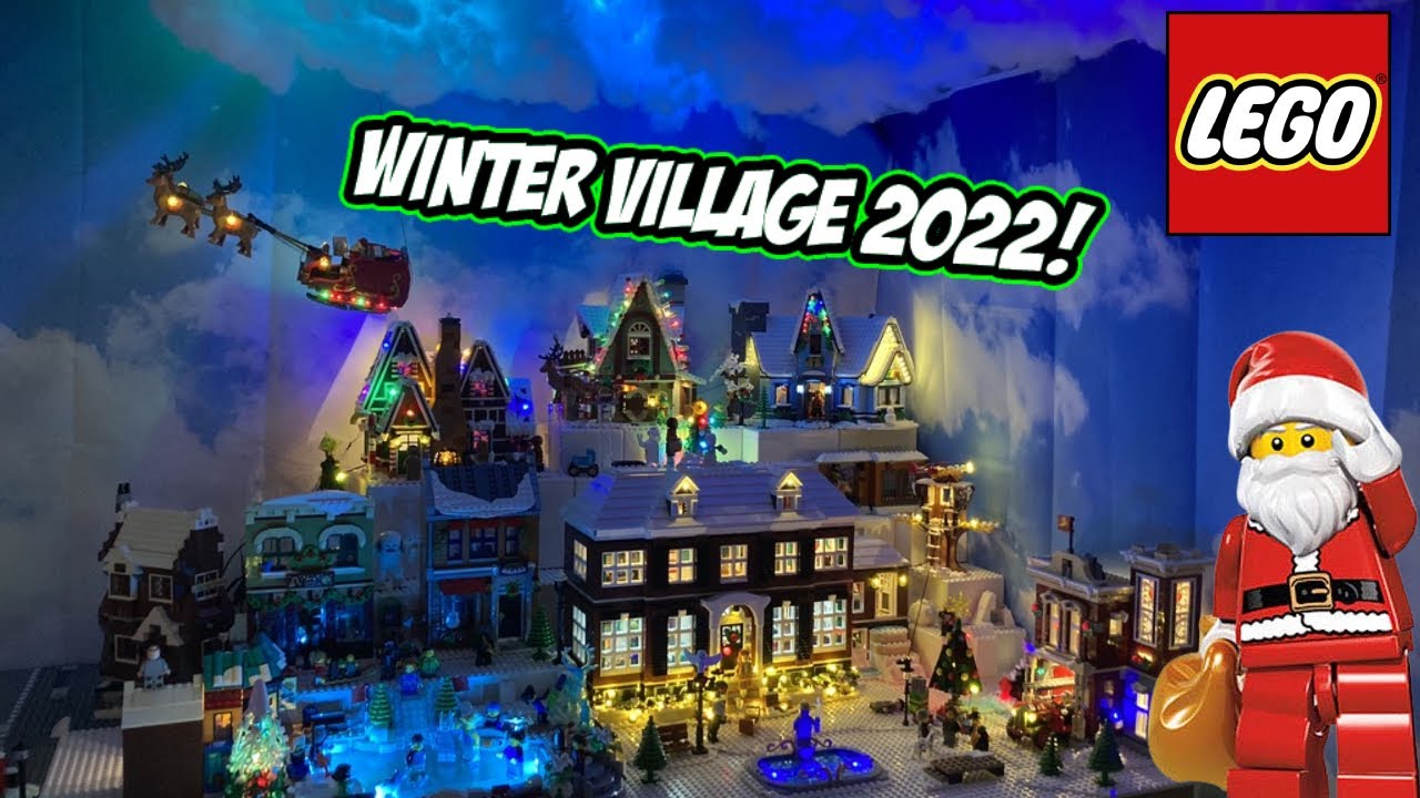 Lego City Update #22 Start of the Winter Village! - YouTube