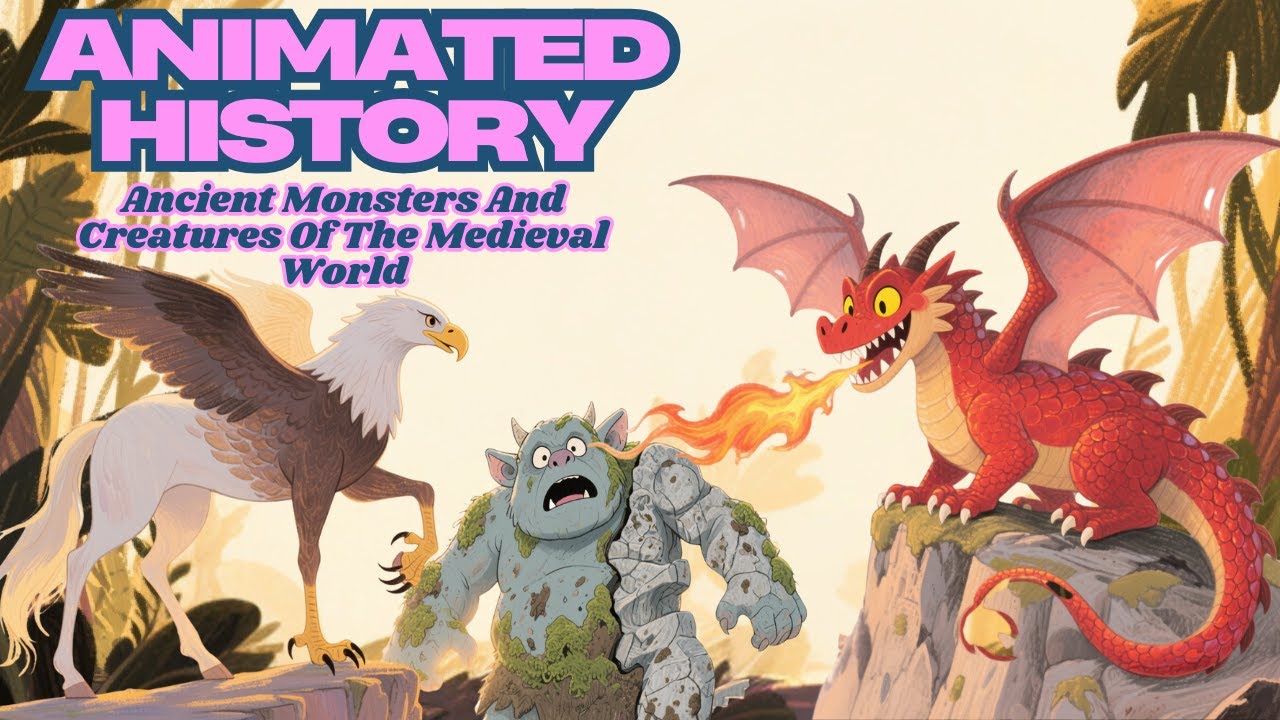Ancient Monsters And Creatures Of The Medieval World | Animated History ...