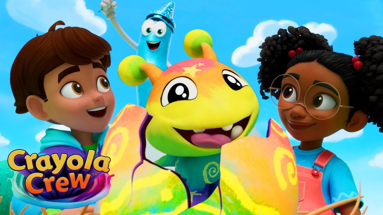 Rainbow Animal Surprise! 🌈| 50+ Min of Crayola Crew Full Episodes | Fun ...