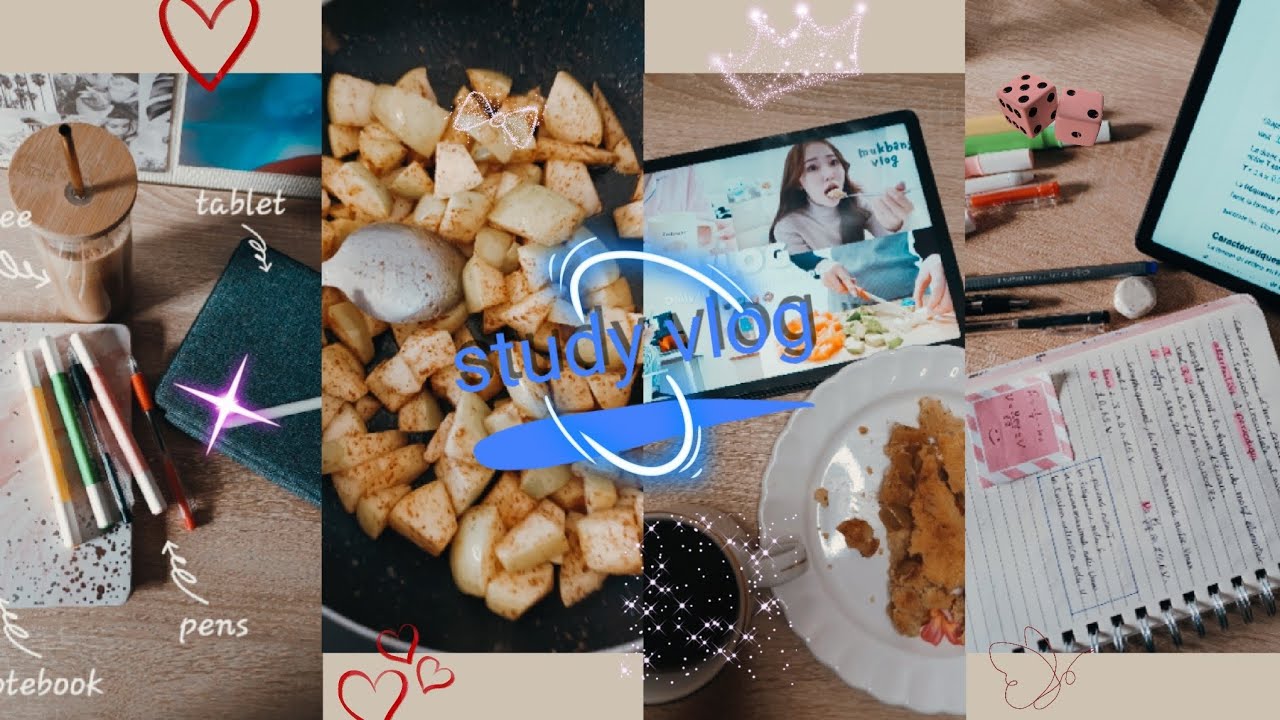 study vlog: study, Crumble, Journal, coffee and more - YouTube