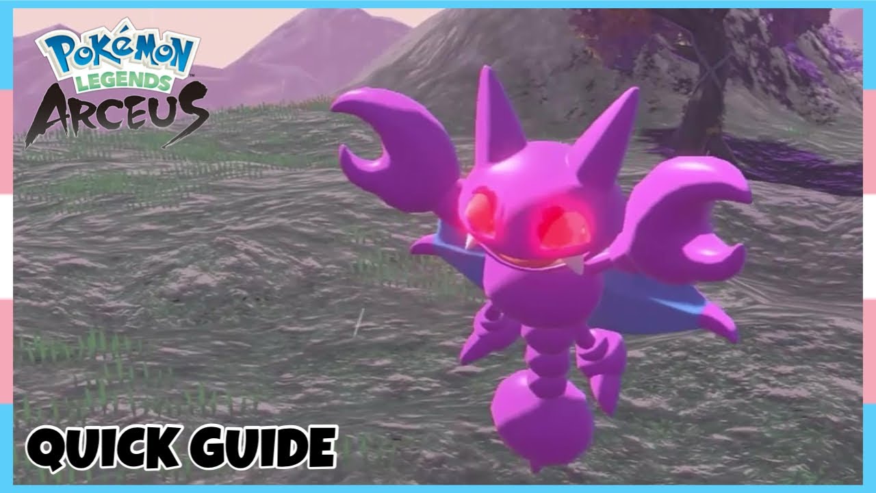 Where To Catch Alpha Gligar *Coronet Highlands* In Pokemon Legends ...