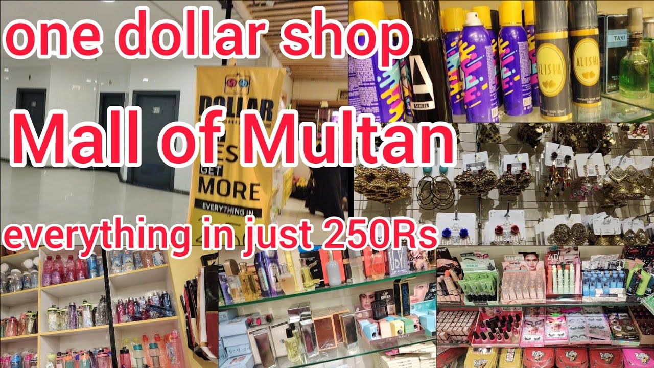 Visiting Dollar Shop in Mall of Multan Vlog/huge variety cheapest store ...