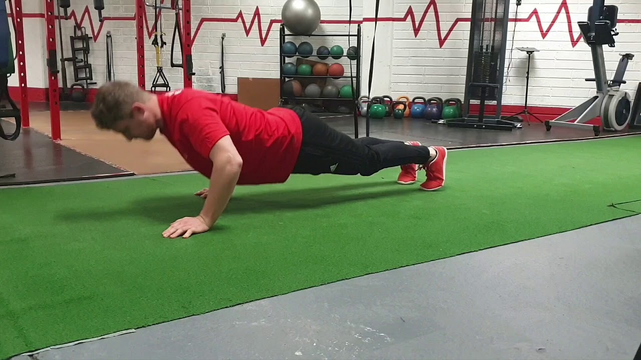 Offset Push Ups - YouTube