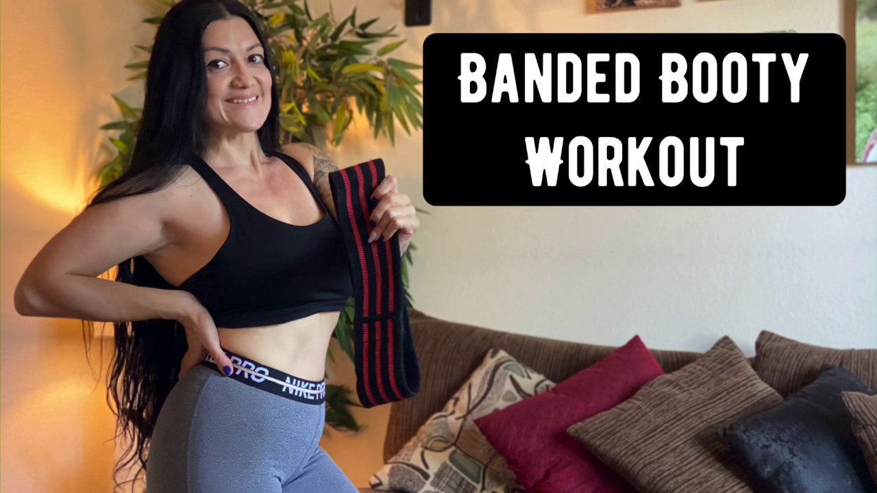 At Home Banded Booty Workout Youtube