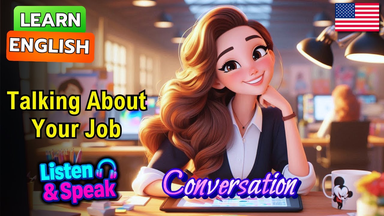 Talking About Your Job | English Conversations | Learn English | Listen ...