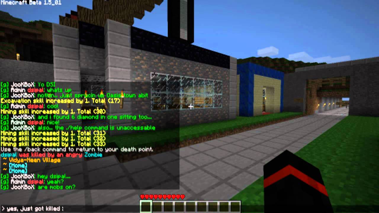 AEIOU-Craft Episode 2 [Minecraft SMP Let's Play!] - YouTube