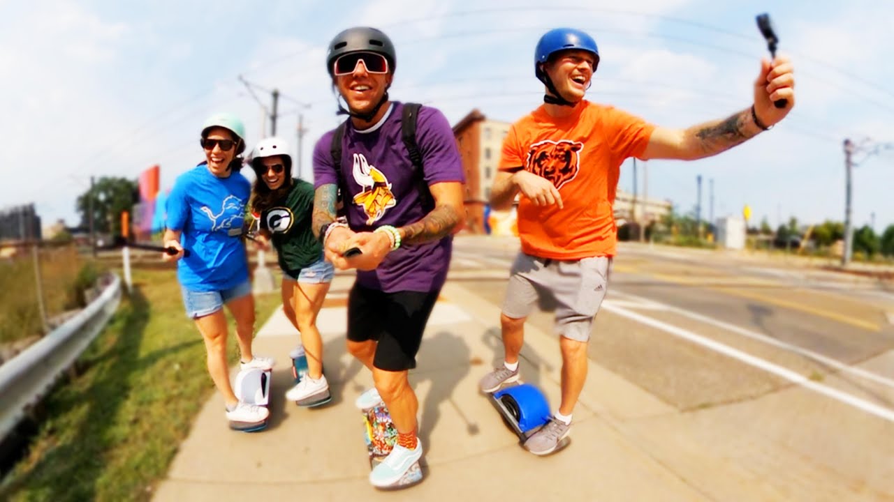 ONEWHEEL RACE THROUGH YOUR CITY - YouTube