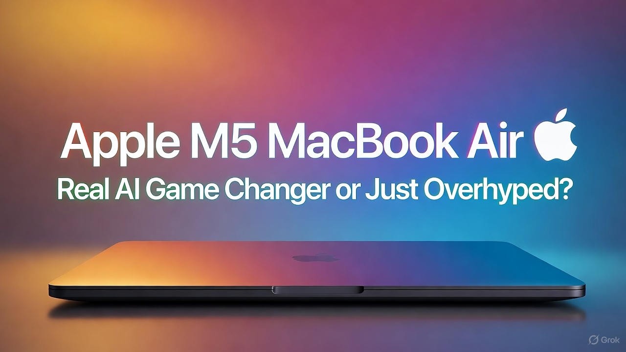 Apple M5 MacBook Air — Real AI Game Changer or Just Overhyped? 💻🔥 Full ...