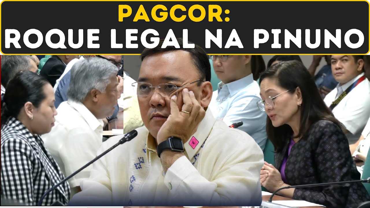 SINABI NG PAGCOR NA SI HARRY ROQUE AY NAKALISTA DIUMANO BILANG LEGAL NA ...