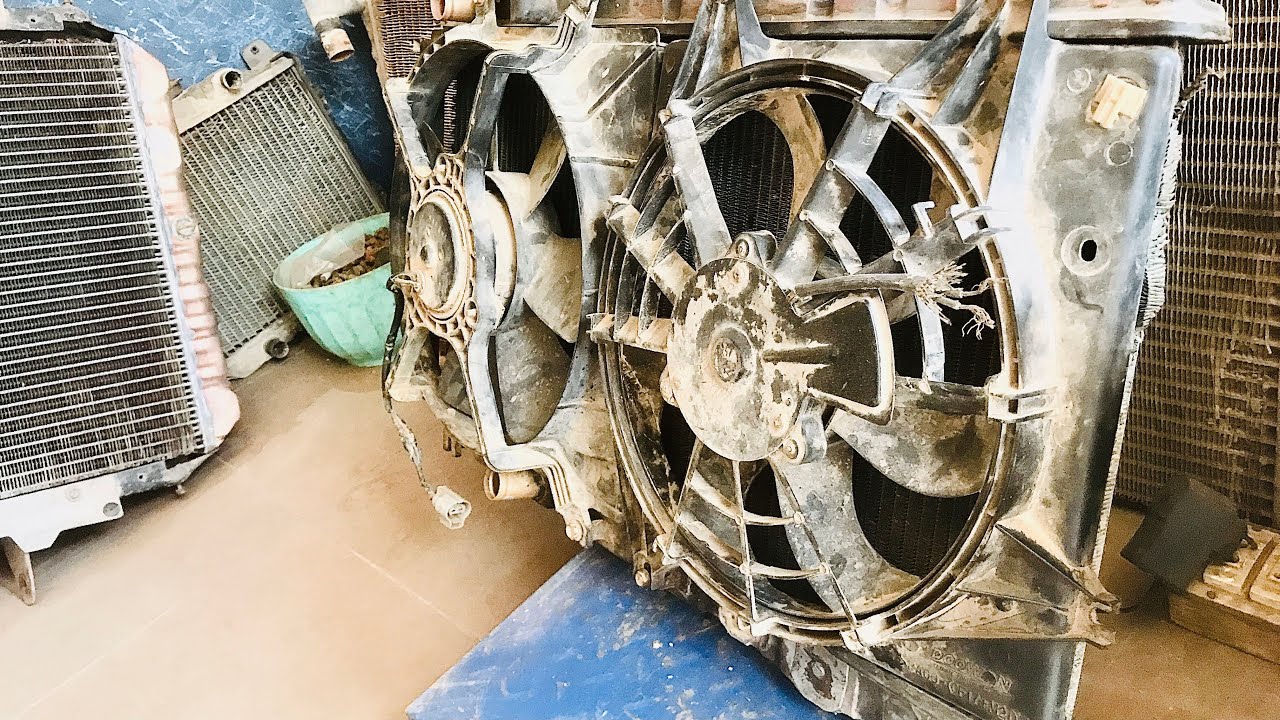 How to Repair & Clean Truck Radiator | rebuild old rusty radiator with ...