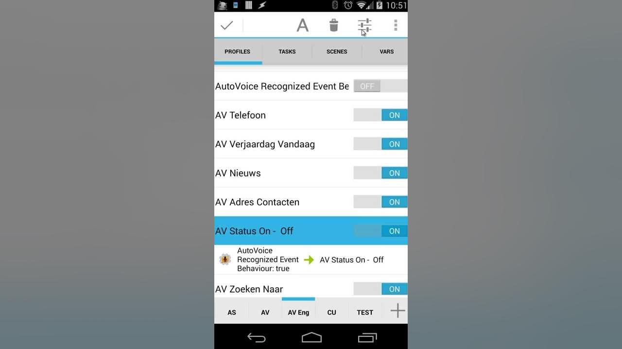 Tasker tutorial: Using autovoice for triggering the state of your conditions - YouTube