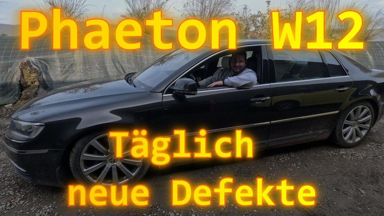 Der letzte seiner Art! 12 Zylinder und 6 Liter Hubraum - der VW Phaeton ...