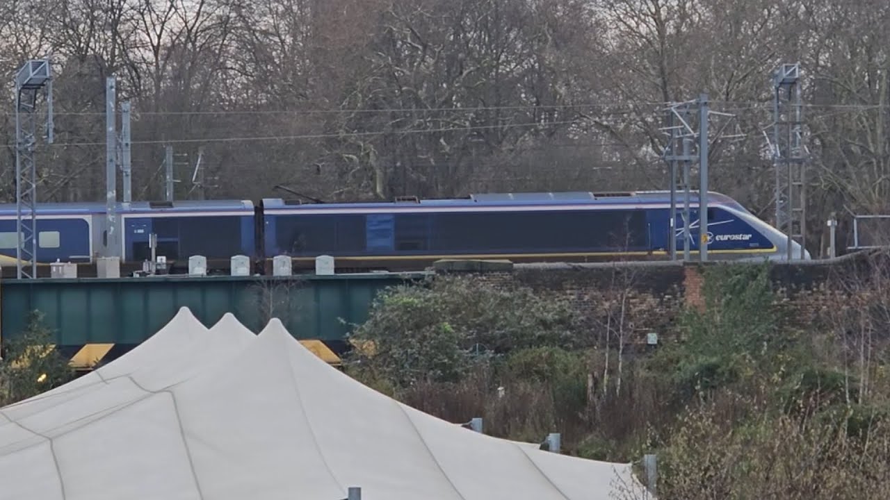 Class 373 Eurostar. - YouTube
