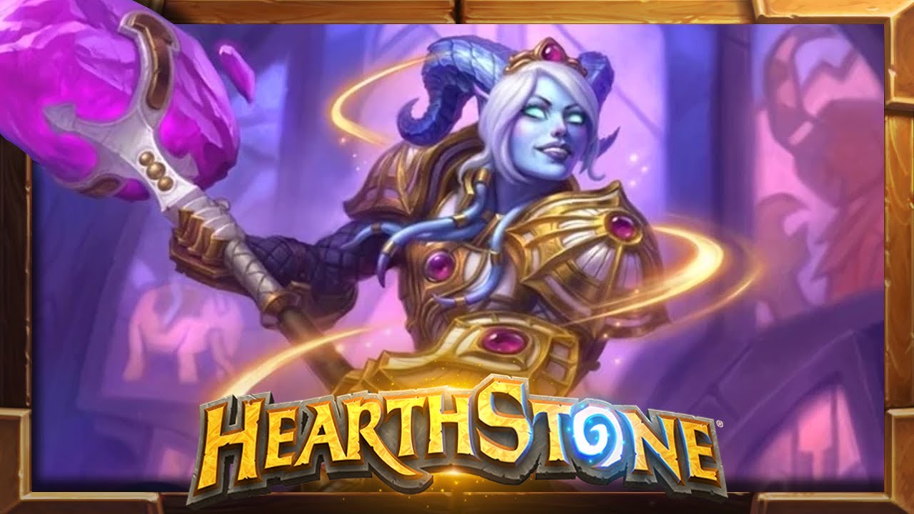 Hearthstone: Yrel Hero Skin Animations - YouTube