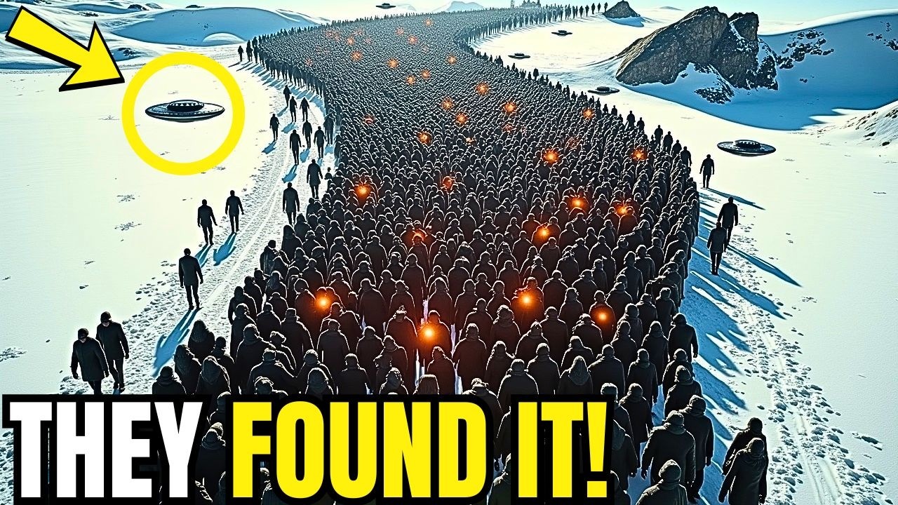 WHAT WAS CAPTURED by a DRONE OVER the ICE WALL of ANTARCTICA SHOCKED ...