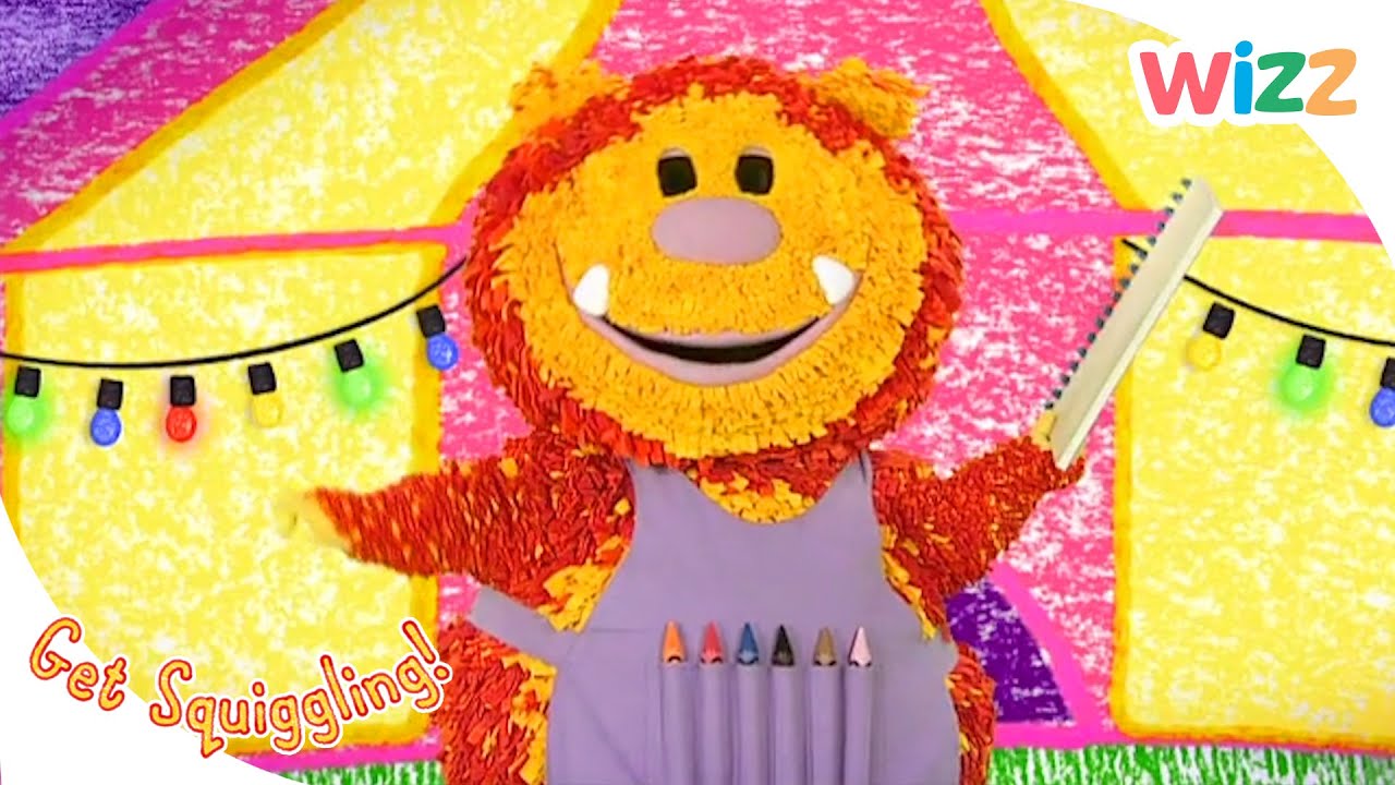 Get Squiggling - Fairground Hula Hoop Throwing | How to Draw | Wizz ...