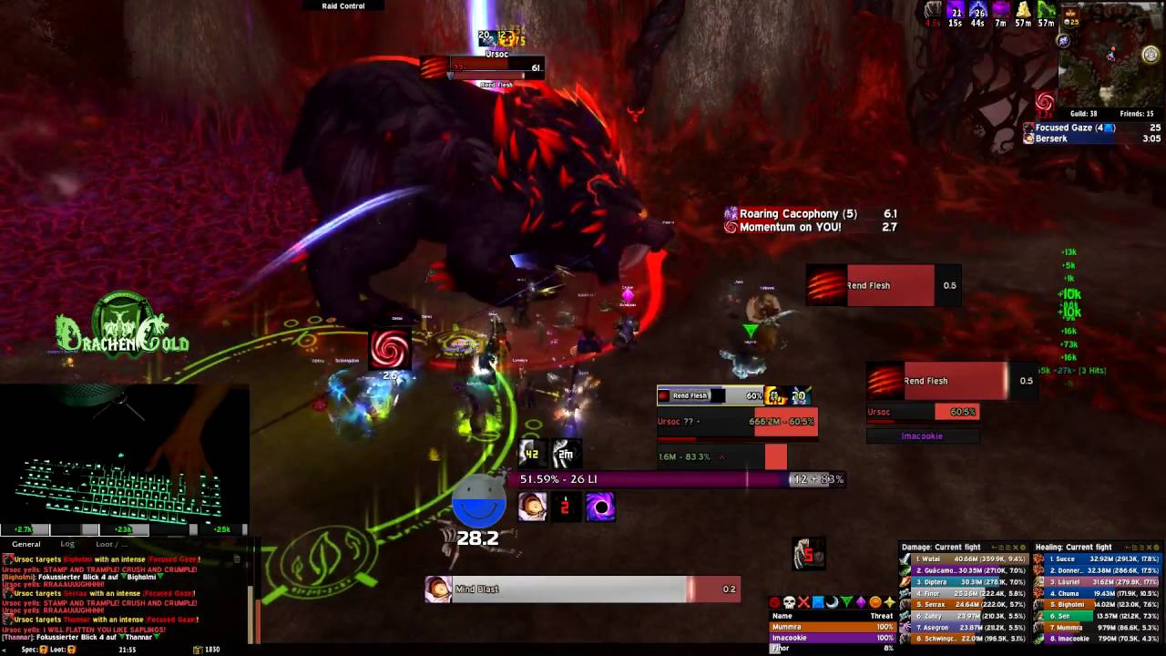 Emerald Nightmare - Ursoc Heroic - YouTube