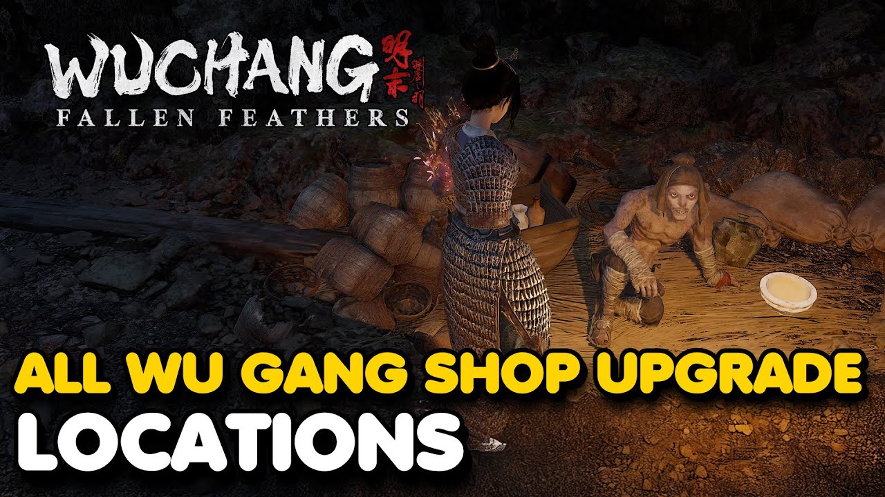 Wuchang - All Wu Gang Shop Upgrade Items (Locations Guide) - YouTube