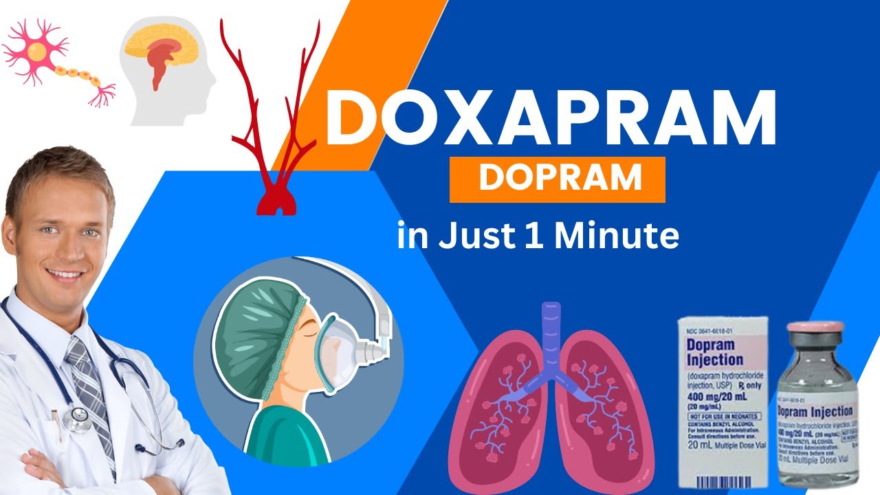 Doxapram - Dopram All You Need to Know in 1 Minutes. - YouTube