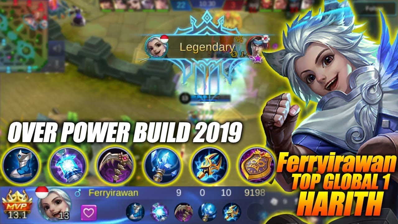 Harith Best Build And Gameplay 2019 - Mobile Legends Harith Damage ...