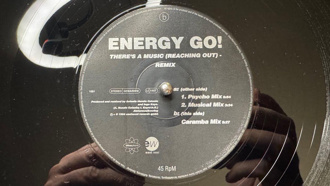 Energy Go! – There's A Music (Reaching Out) (Psycho Mix) - Ultraphonic ...