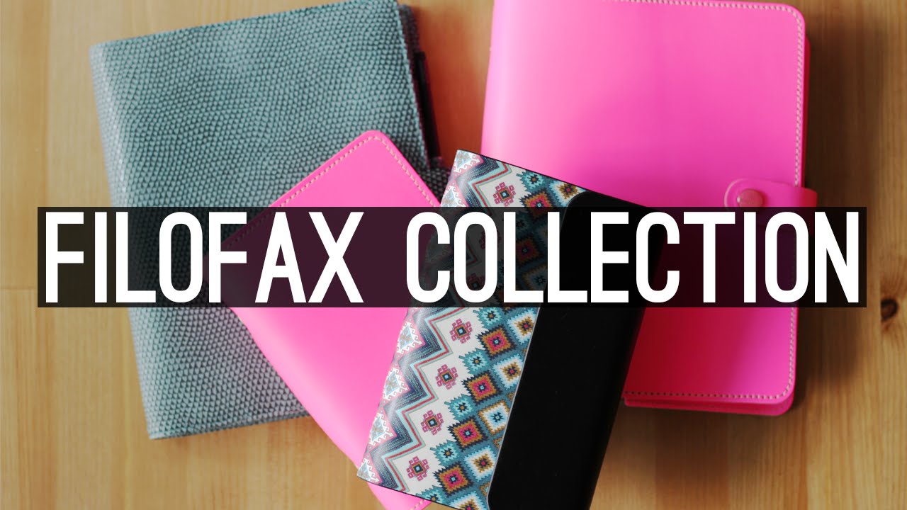 My Filofax Collection & Mini Review; - YouTube