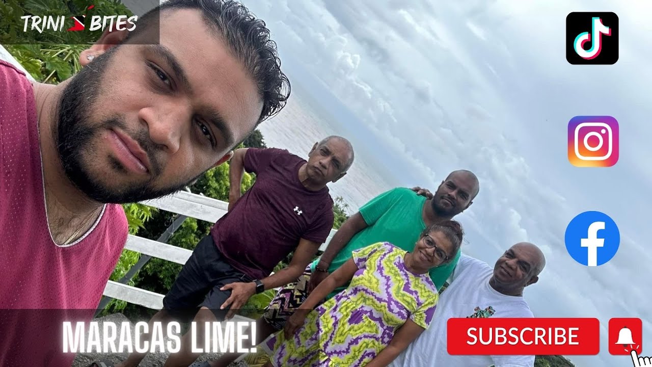 Trini Bites | Maracas Lime & more! **TRINIDAD TRIP** - YouTube