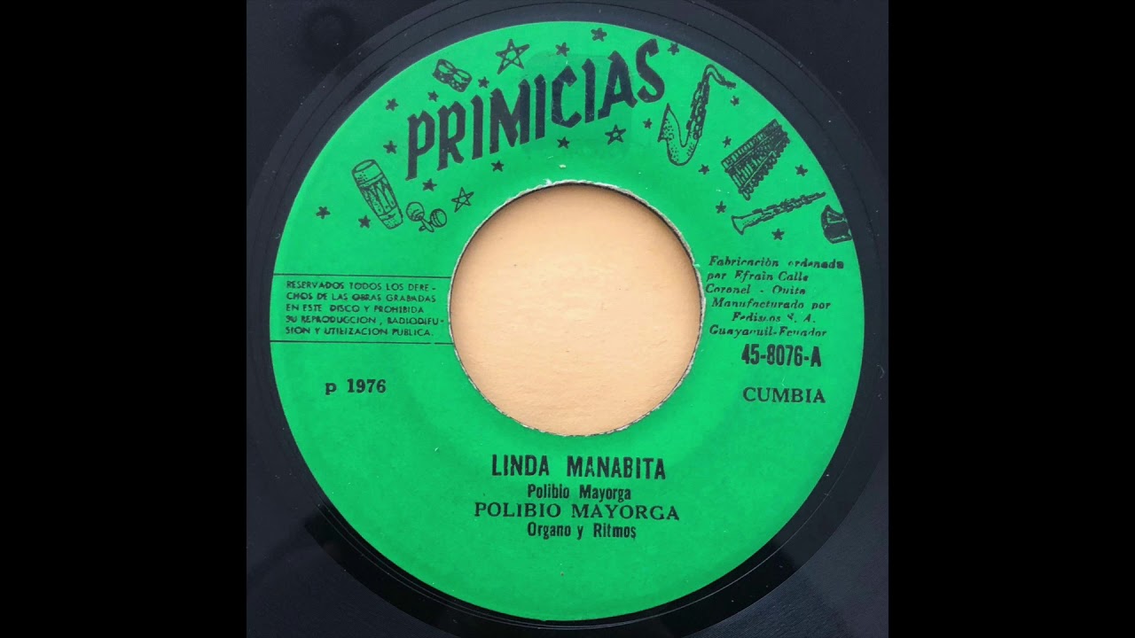 Polibio Mayorga Organo y Ritmos - Linda Manabita (Obscure Ecuador Synth ...