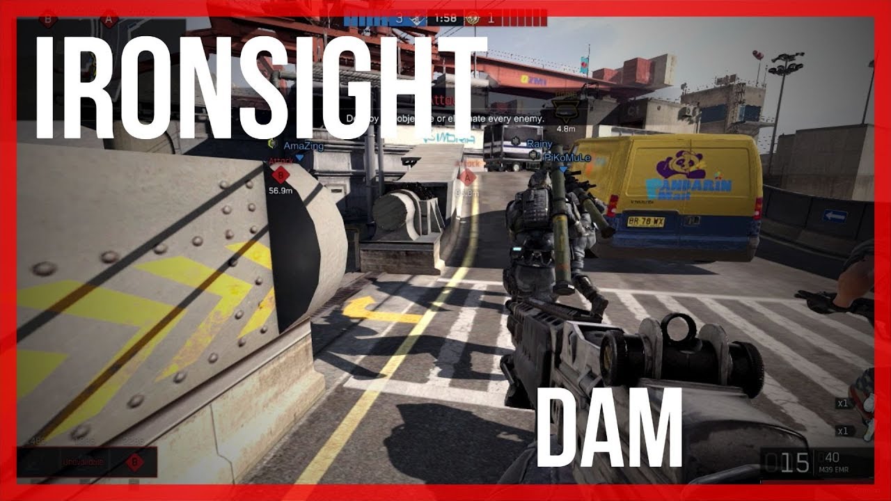 IRONSIGHT MAP WALKTHROUGH | Dam - YouTube