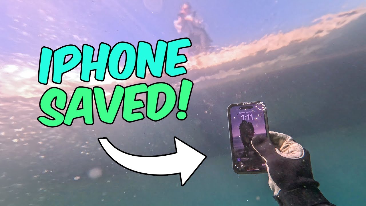 Successful iPhone recovery from the ocean! - YouTube
