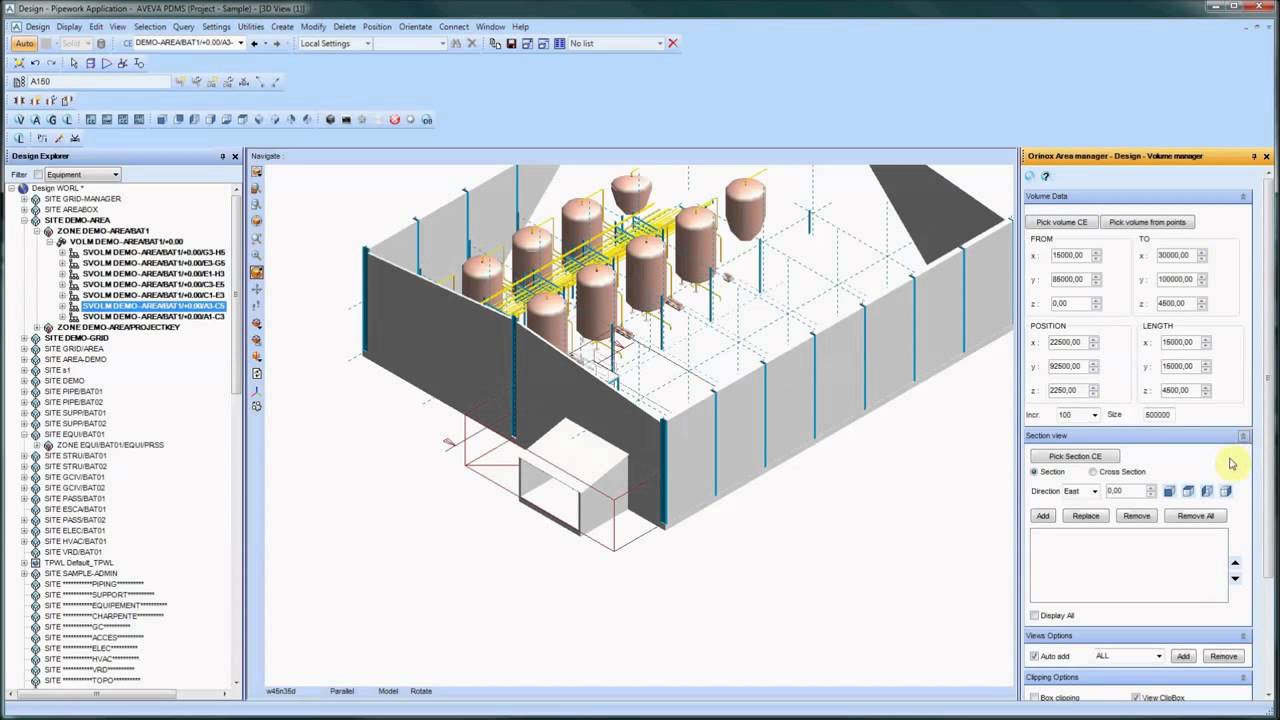 ORINOX - AVEVA PDMS - Drawing Generator (Area Manager V1) - YouTube