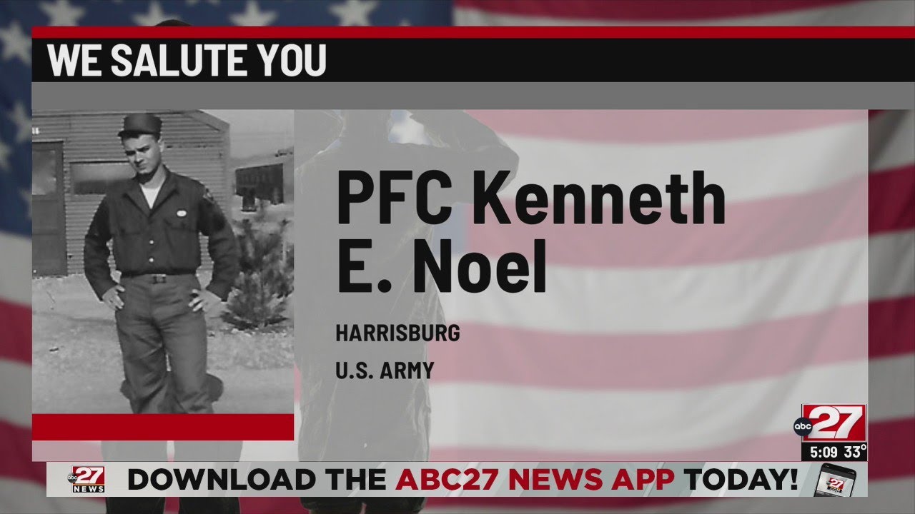 We Salute You: Kenneth E. Noel - YouTube