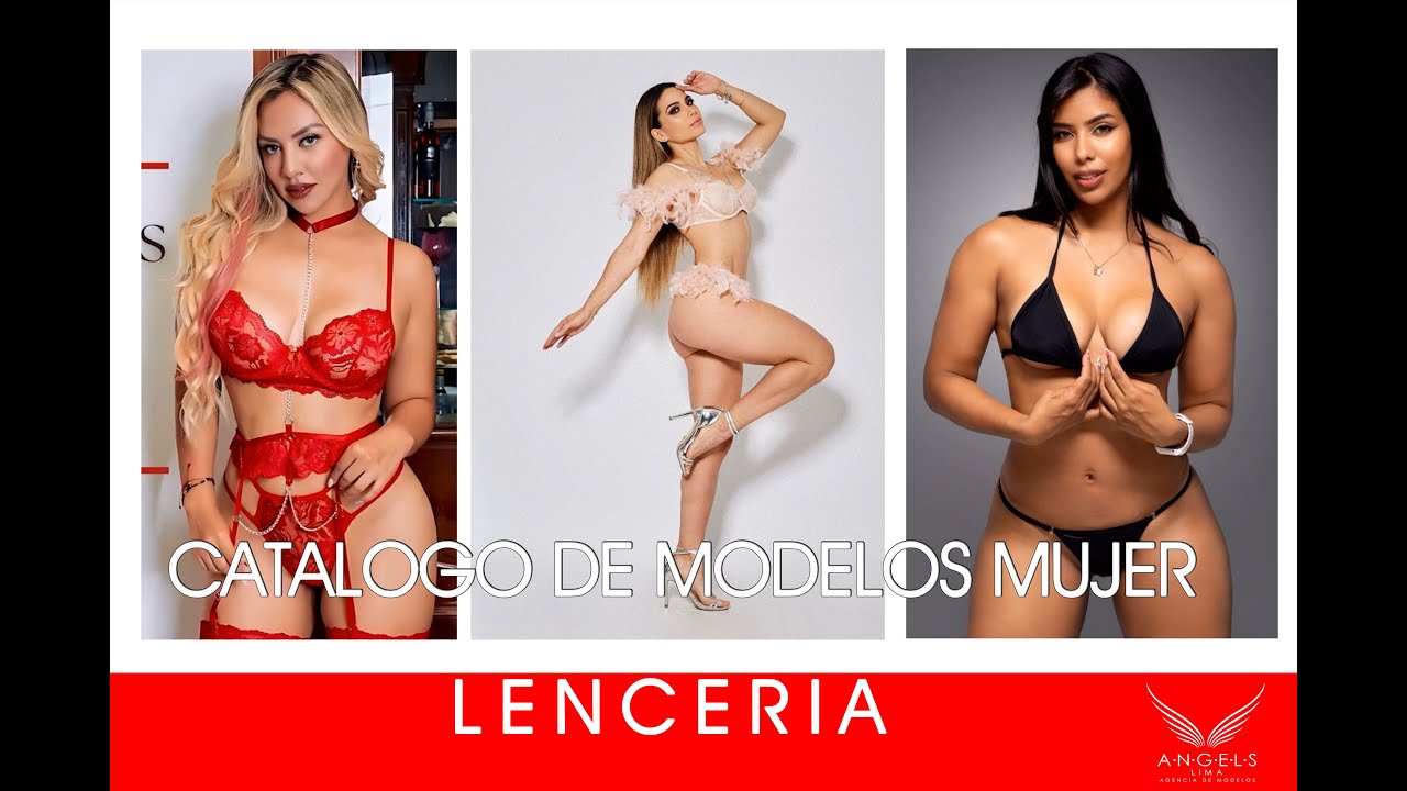Catalogo de Lenceria - Agencia de Modelos Angels Lima - YouTube