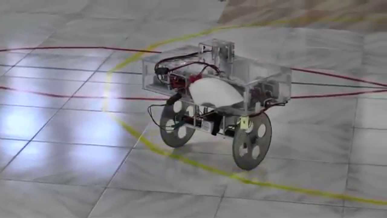 Control of Mobile Inverted Pendulum (MIP) Robot - YouTube