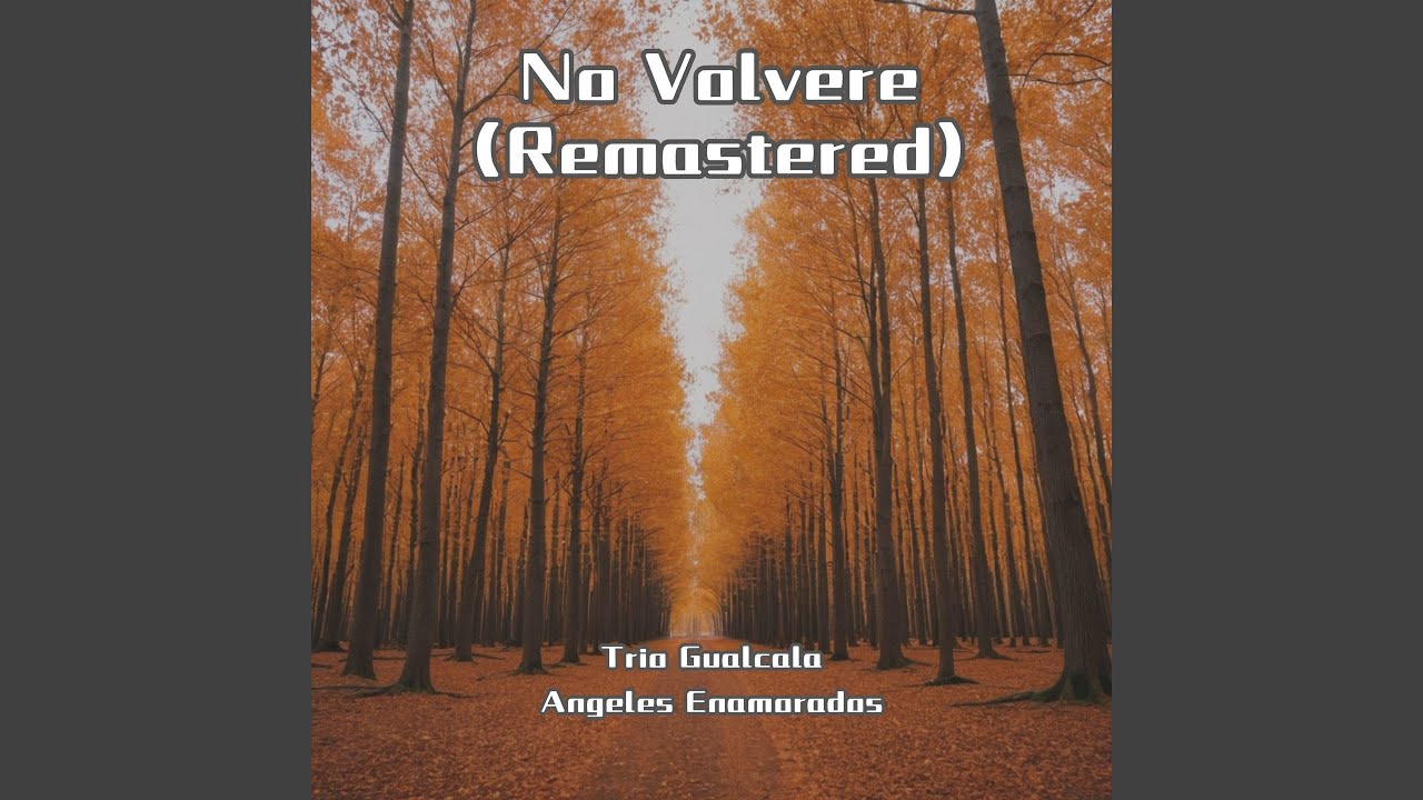 No Volvere - YouTube
