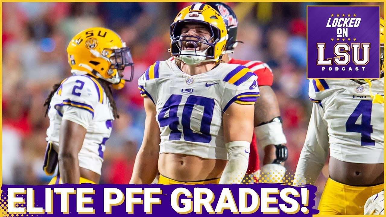 LSU's Eye-Popping PFF Grades! | Tigers Land 4 Star Safety Commit! - YouTube