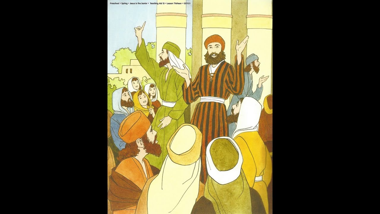 Preschool SS "Jesus is the Savior" Lesson 13 - YouTube